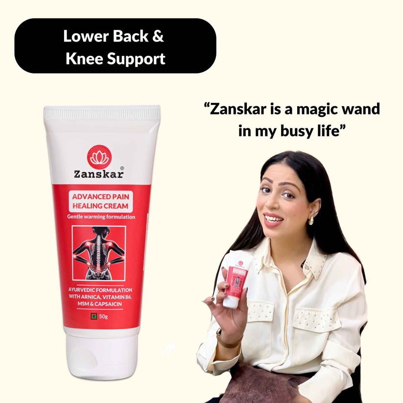 Instant Back Pain Relief Cream (50g) | Relief from Knee, Back, Neck and ...