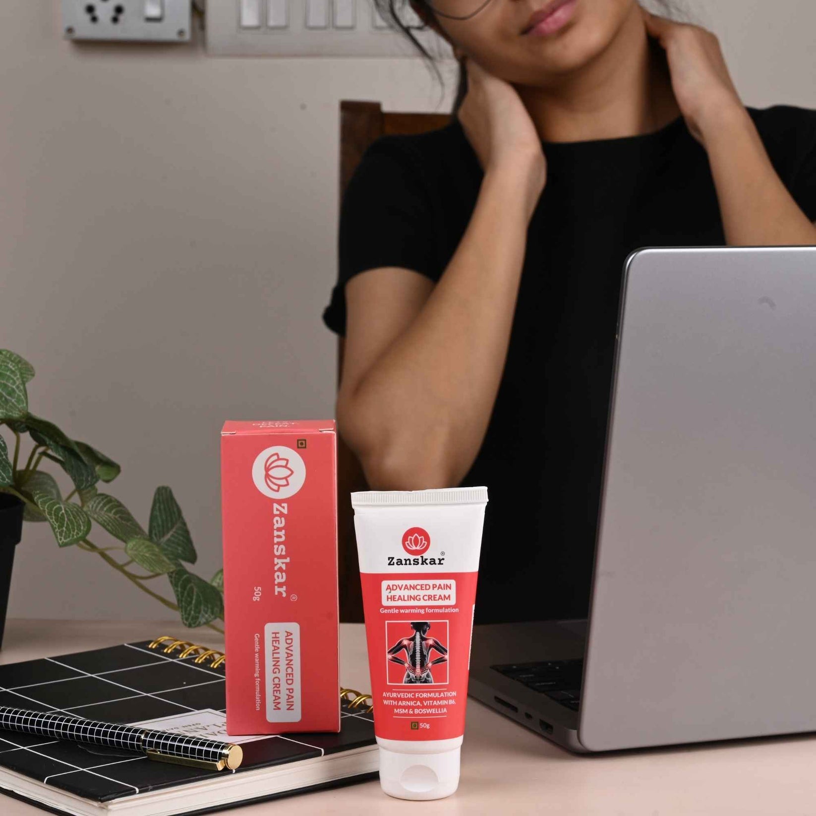 Zanskar Advanced Pain Healing Cream (50g) | Muscle Pain Ointment