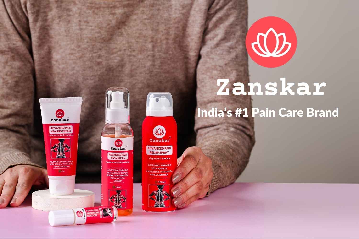 Zanskar - Official Website | India's #1 Science-backed Pain Care Brand